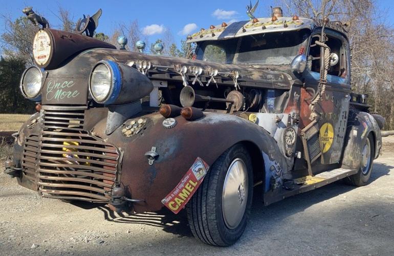 Meet The Clinton Cruiser: A rat rod decorated to honor lessons in life ...