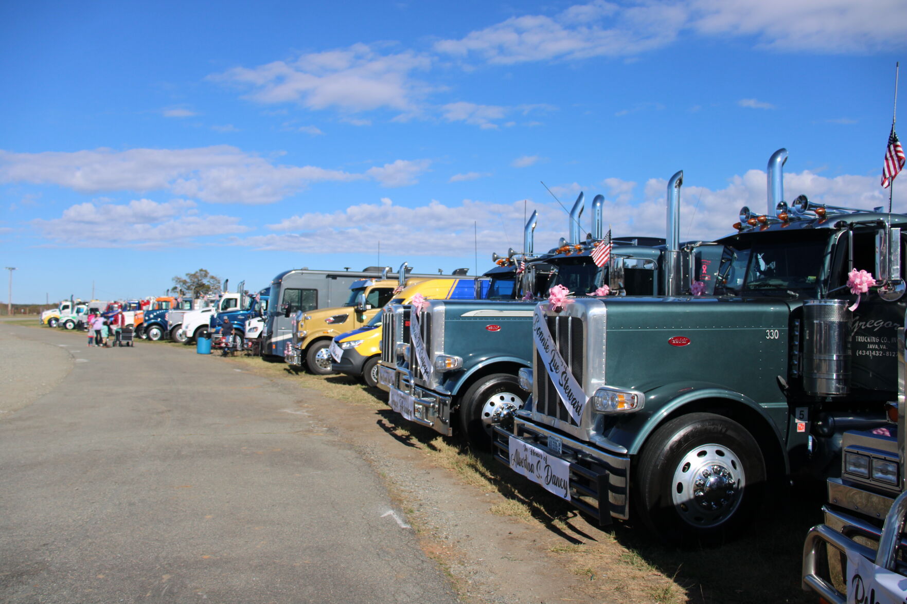 In a convoy of caring, Truckers for a Cause returns for fourth year ...