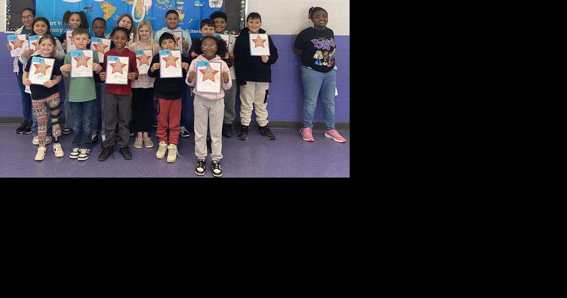 Cluster Springs Elementary School honors students of the month ...