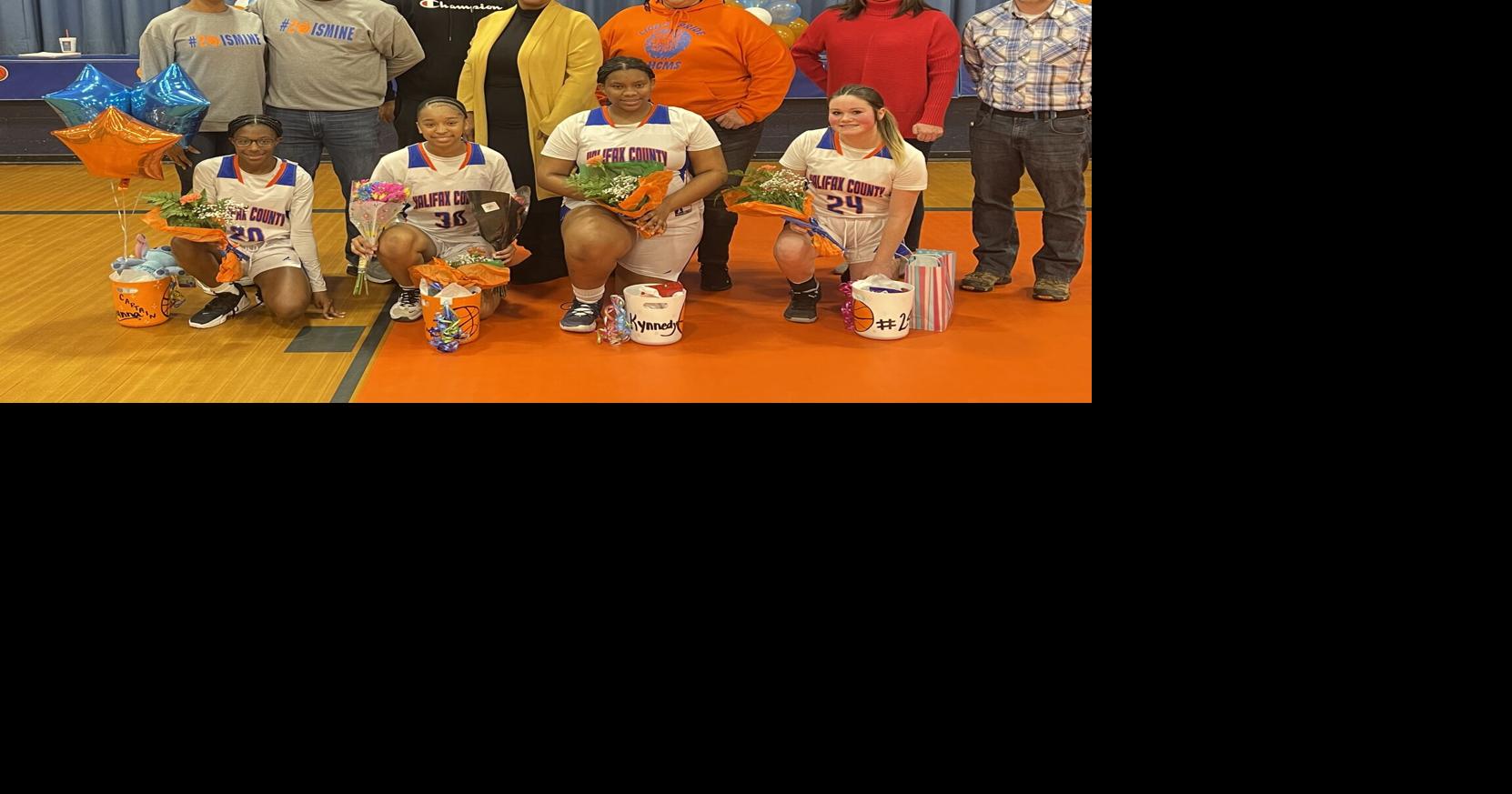 Girls middle school hoopers celebrate eighth graders with blowout win ...