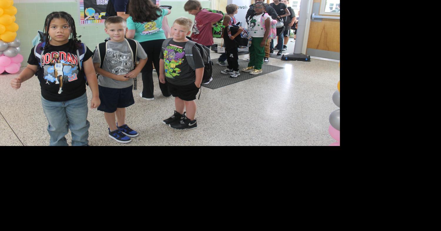 THEY’RE BACK: With exception of high school, students return to ...