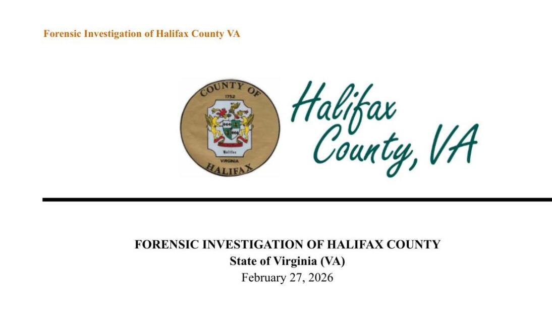 Halifax County’s forensic audit report heads to state | Local News ...