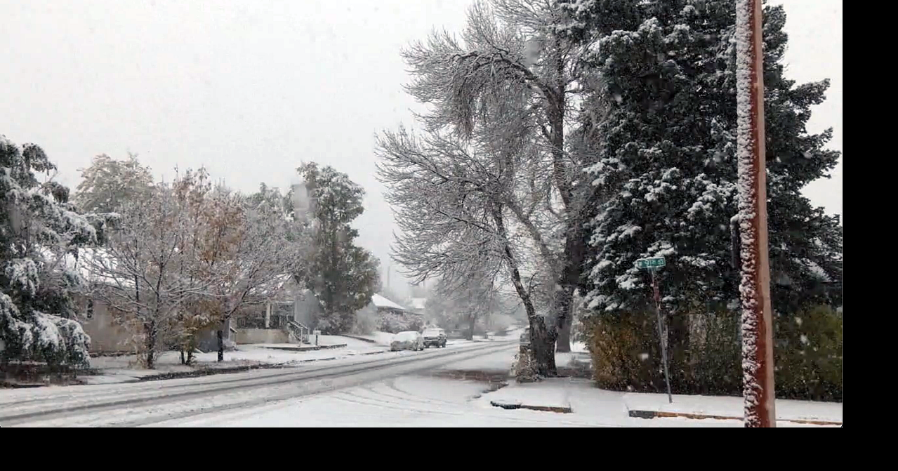 Winter Storm Hits Casper, Snowfall Blankets Roads as Warning Issued ...