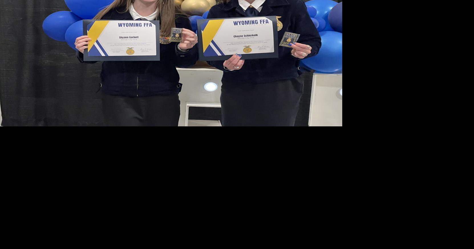 Kelly Walsh High students awarded American FFA Degrees at national ...