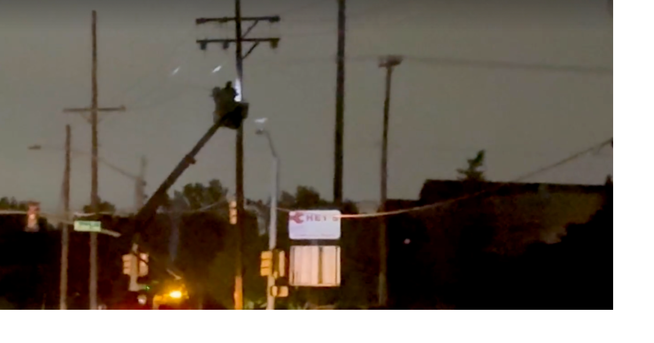 Utility pole fire causes power outage in Cheyenne | Local & State News ...