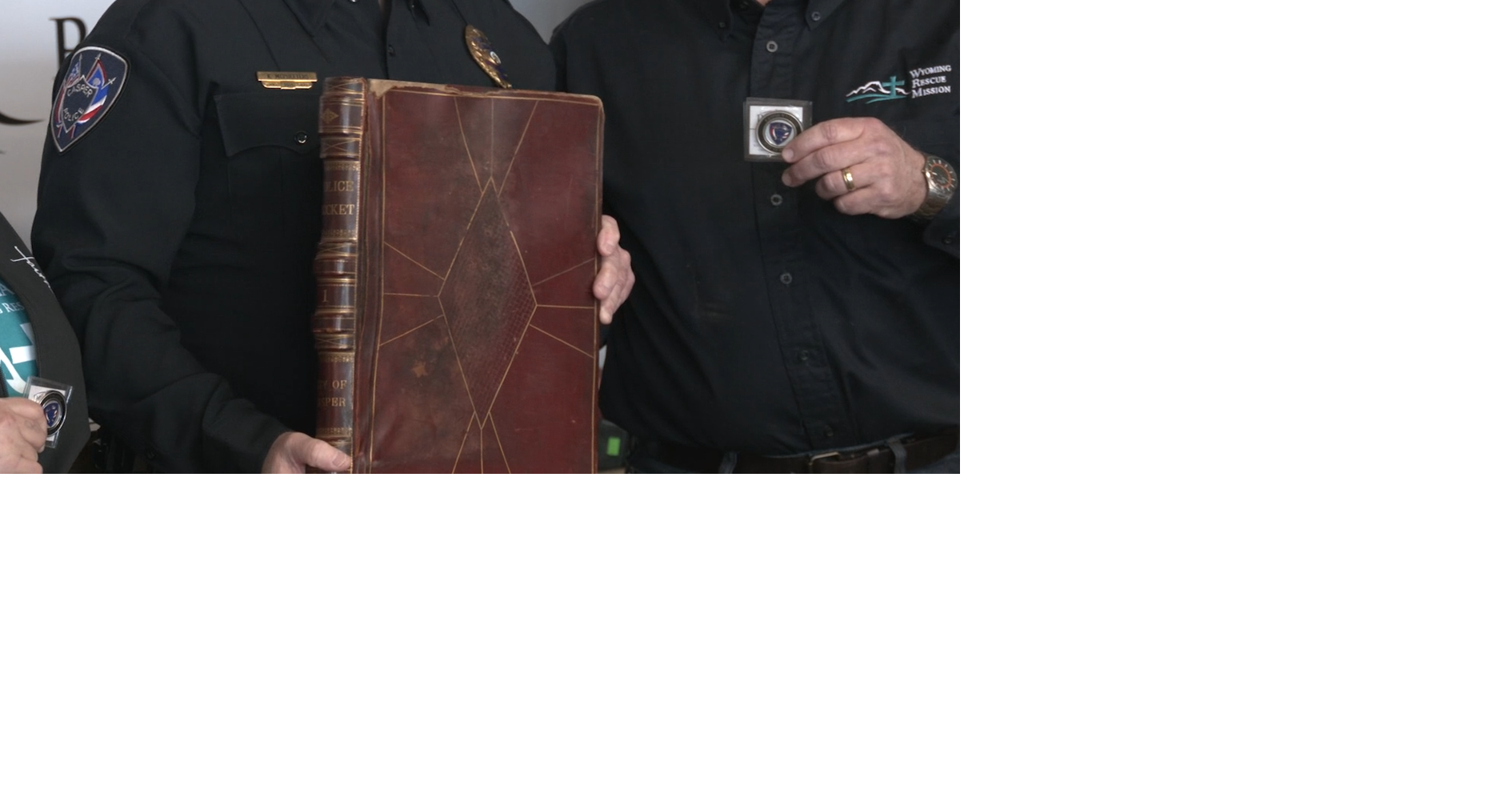 Historic Rescued Treasures 1904 Police Docket find returned to Casper ...