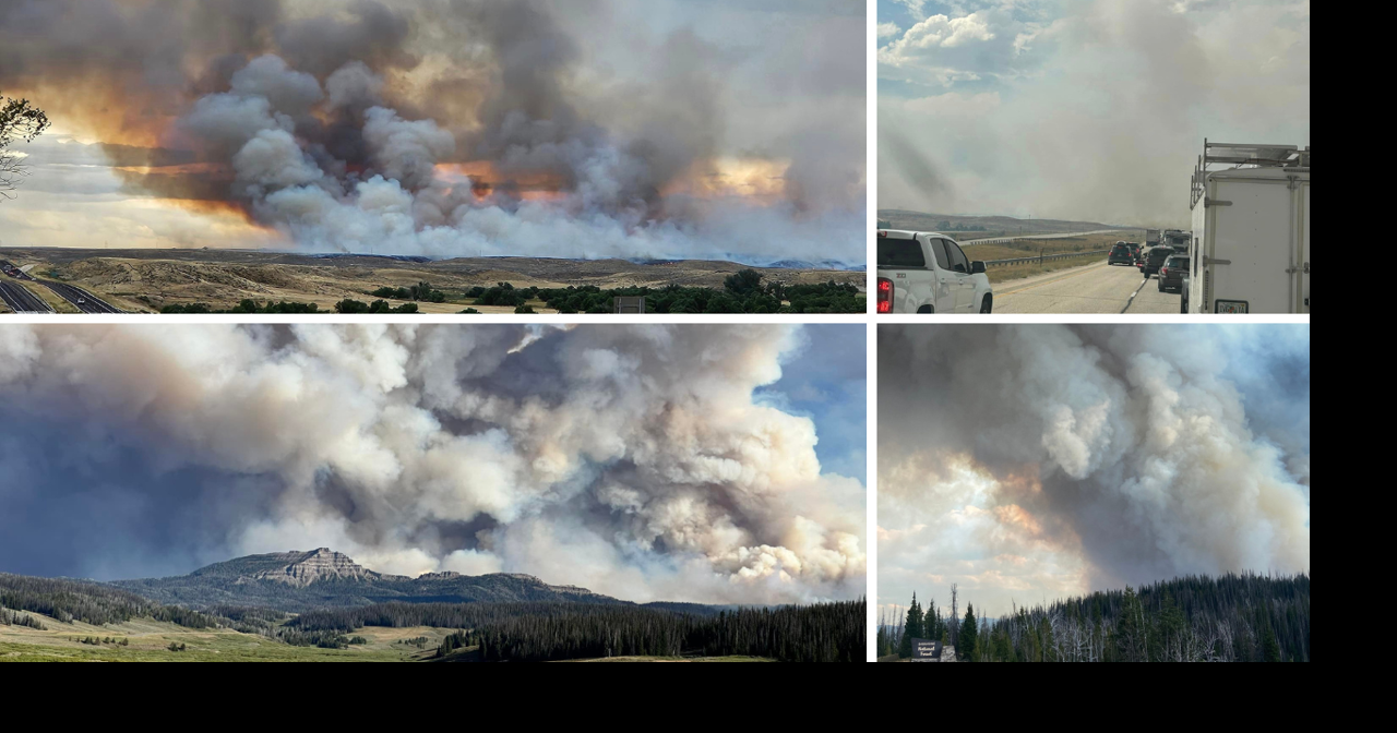 Wyoming Fires Rage: Multiple Blazes Burn Over 450K Acres, Containment ...