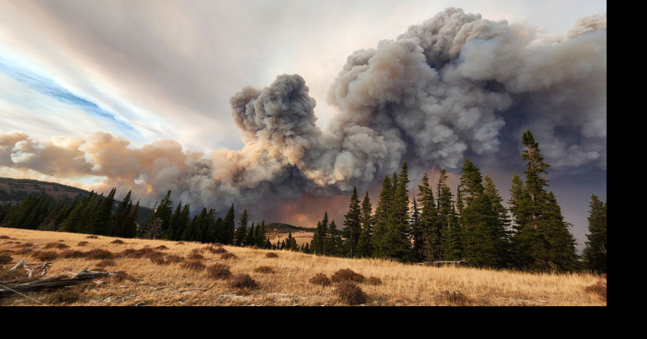 Wyoming Wildfires Grow Elk Fire At 25000 Acres Highway 14 Closed Homepage