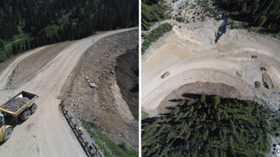 Detour Underway at Damaged Teton Pass, Expected Completion Next Week ...