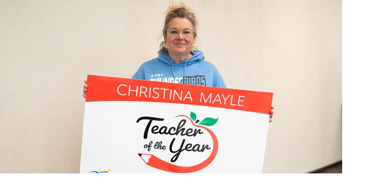 Christina Mayle named 2025-2026 Laramie County Teacher of the Year ...
