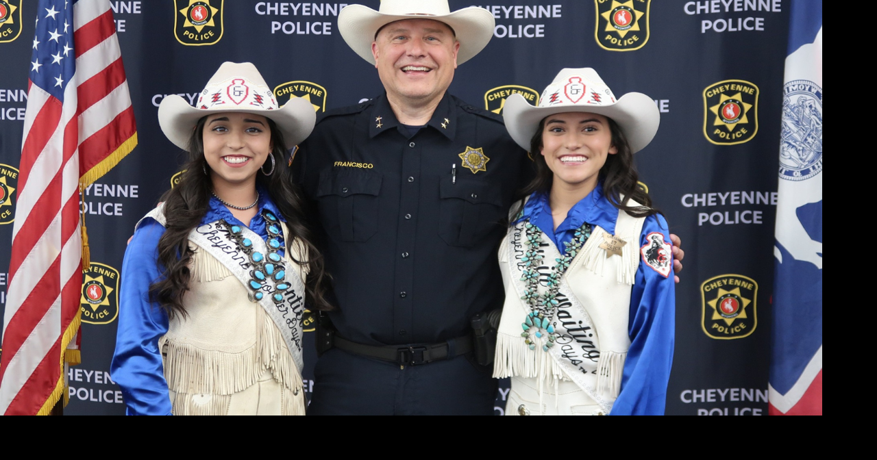 Cheyenne Police Honor Rodeo Royalty with Special Badge Ceremony | Video ...