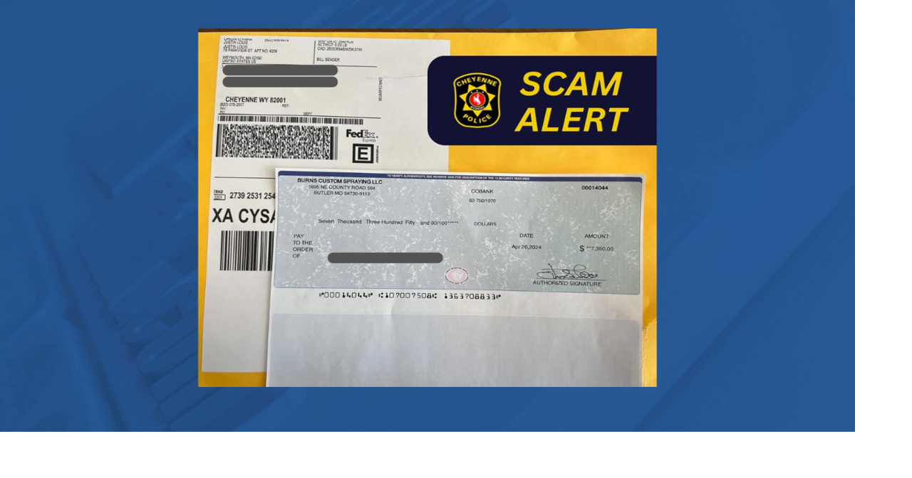 Counterfeit checks circulating, Cheyenne residents warned to verify ...