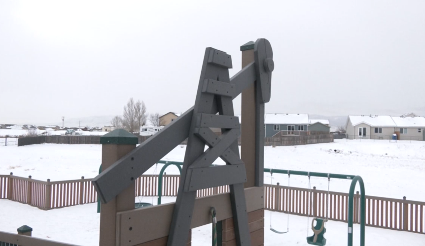 Evansville celebrates new Reshaw Playground with ribbon cutting ...