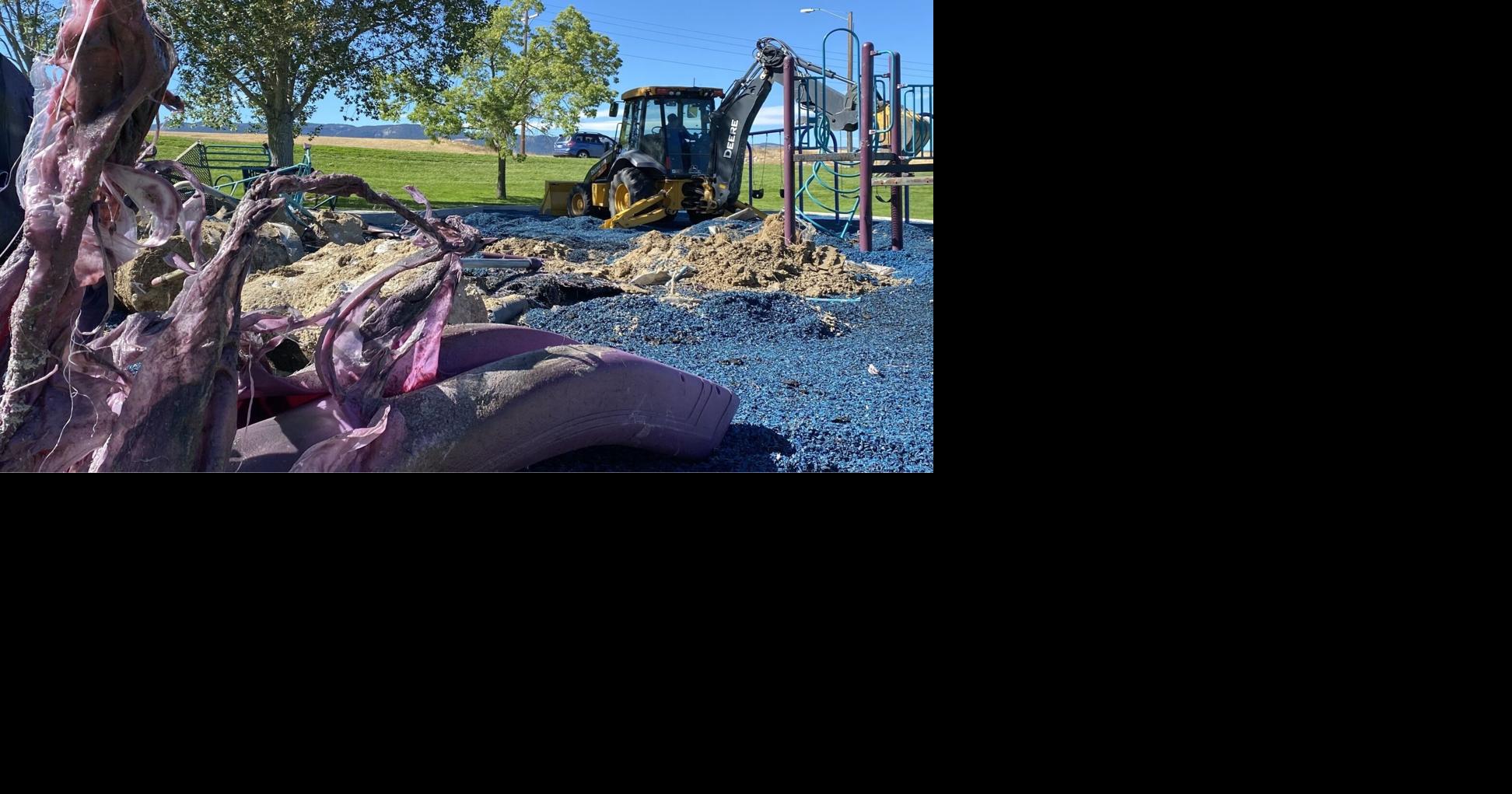 Arson Destroys Sage Park Playground; Casper Police Investigate Juvenile ...