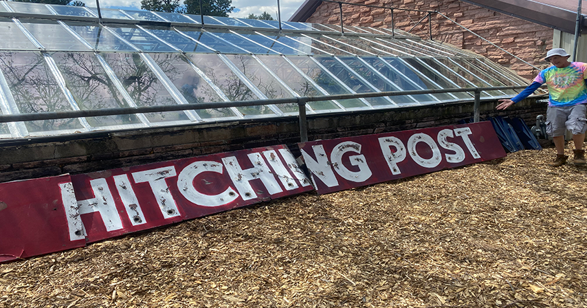 Cheyenne's Historic Hitching Post Sign Finds New Home | Homepage ...