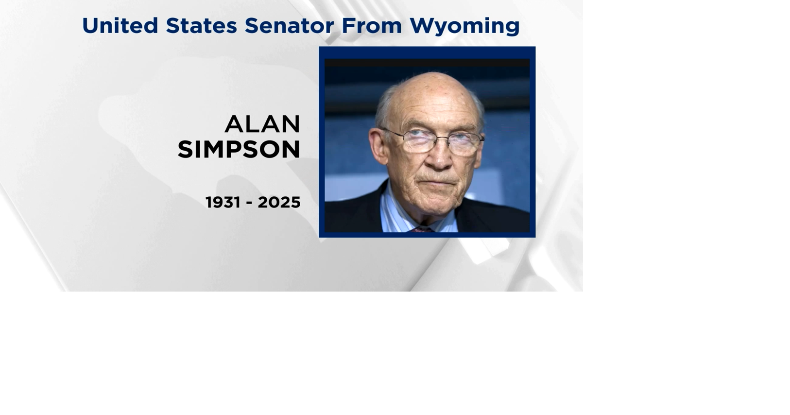 Alan Simpson's legacy of humor and Wyoming values | Politics ...